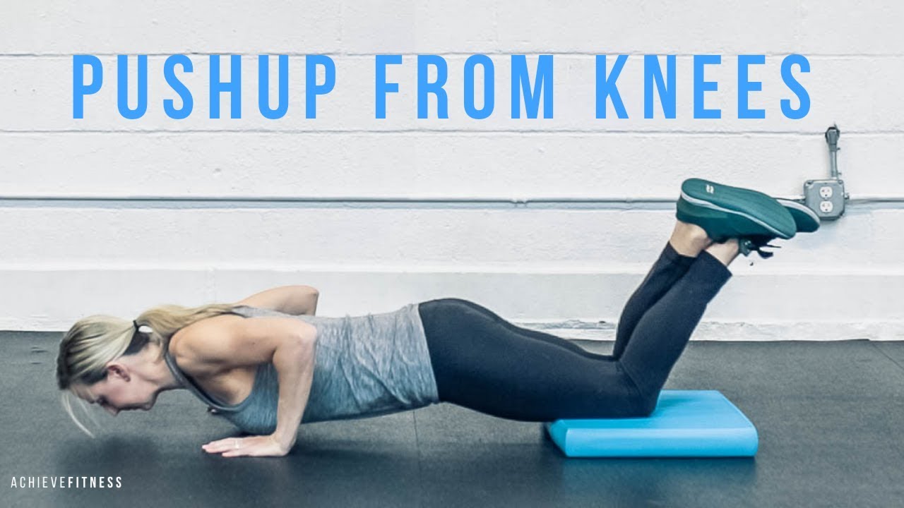 Kneeling Push-Up - YouTube