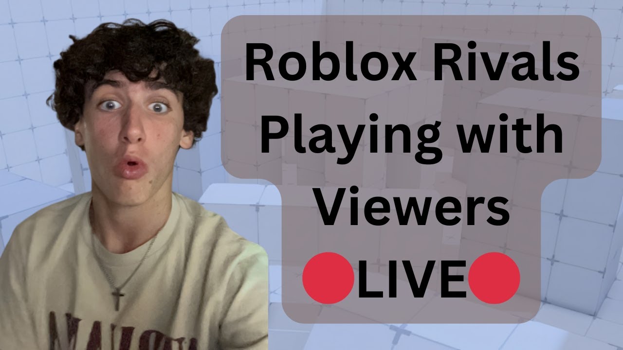 🔴ROBLOX RIVALS WITH VIEWERS!🔴[LIVE] - YouTube