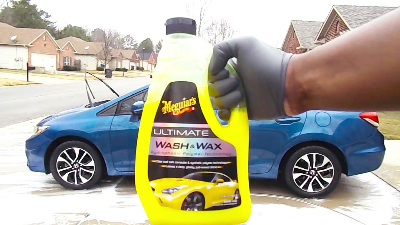 How to wash with Meguiars Ultimate Wash & Wax - YouTube