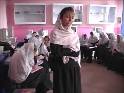 Architect Najim Azadzoi delivers donations to Girls School in Kabul ...
