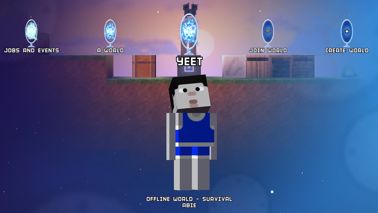 Getting started with a world in Blockheads (Blockheads S1 E1, Good ...