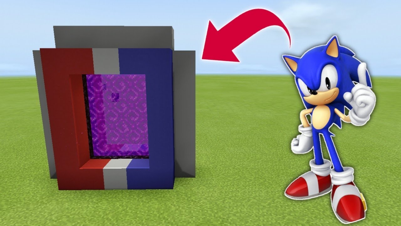 Membuat Portal Sonic The Hedgehog ~ MineCraft Beta - YouTube