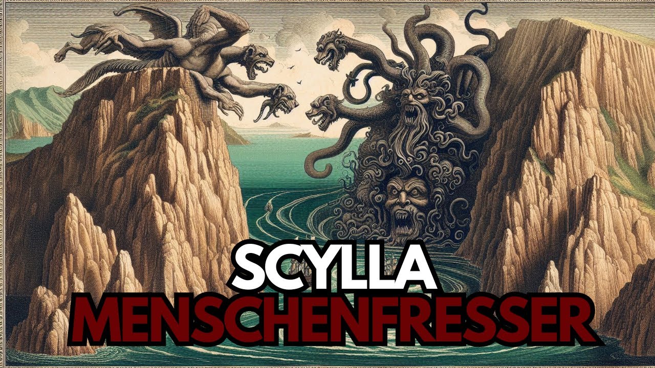 Skylla Schreckliches Seemonster- Griechische Mythologie - YouTube