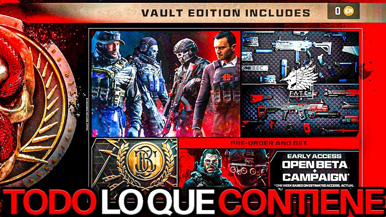 VAULT EDITION FILTRADA: QUE ES LO QUE CONTIENE Y MERECE LA PENA? - YouTube
