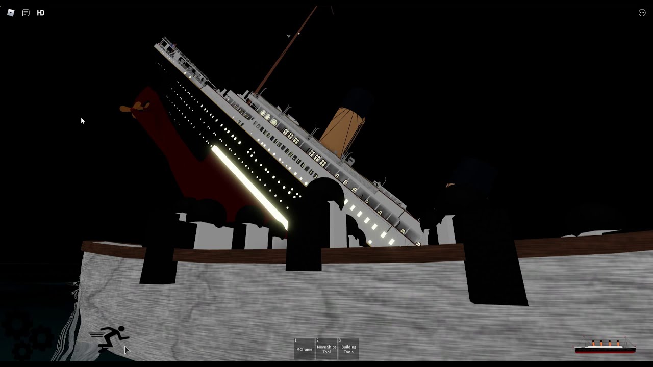 TITANIC SINKNG EN ROBLOX TINY SHIPS SANDBOX - YouTube