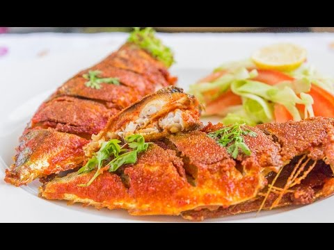 Mangalorean Masala Fish Fry/Bangude Fry/Bangda Fry - YouTube