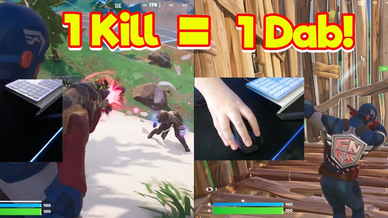 1 Kill = 1 Dab Challenge In Fortnite! - YouTube