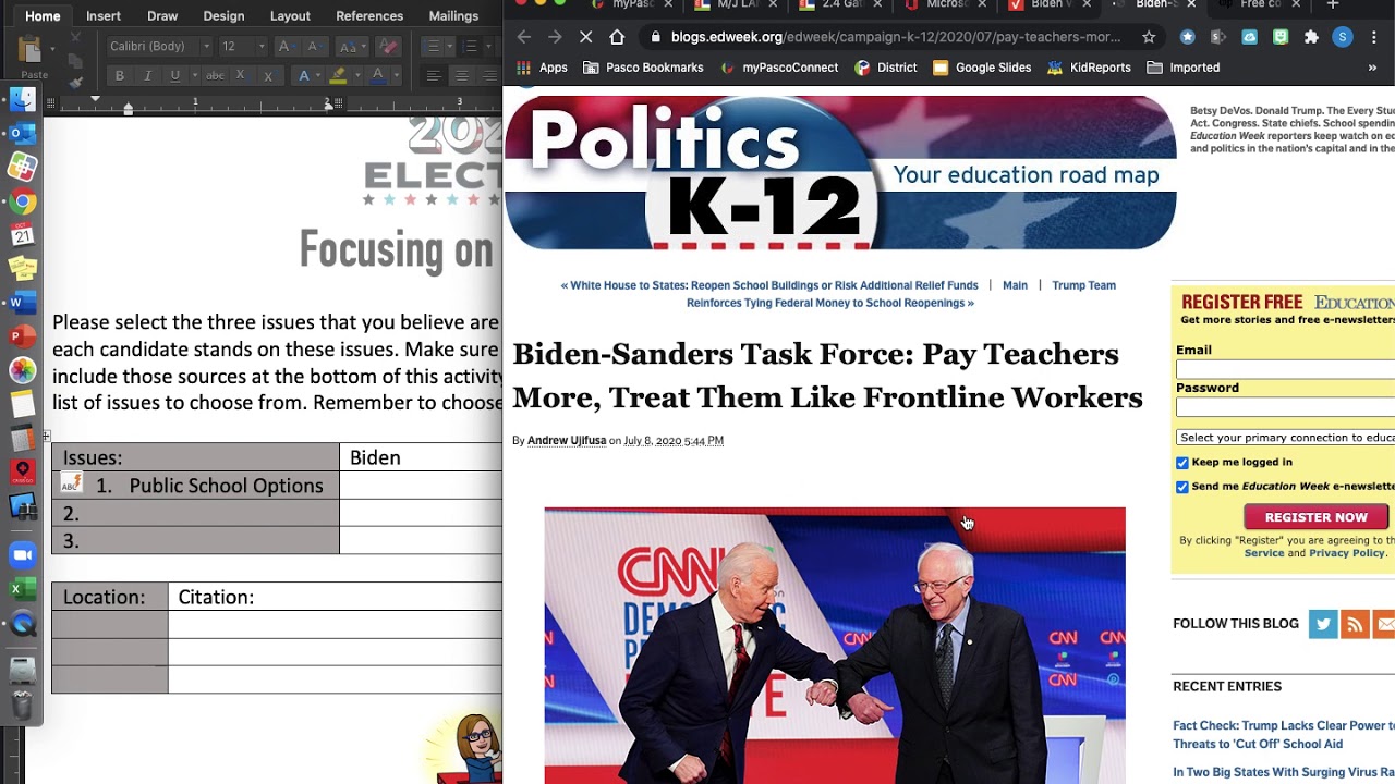 Presidential Election Essay (Option 1) Organizer How-To - YouTube