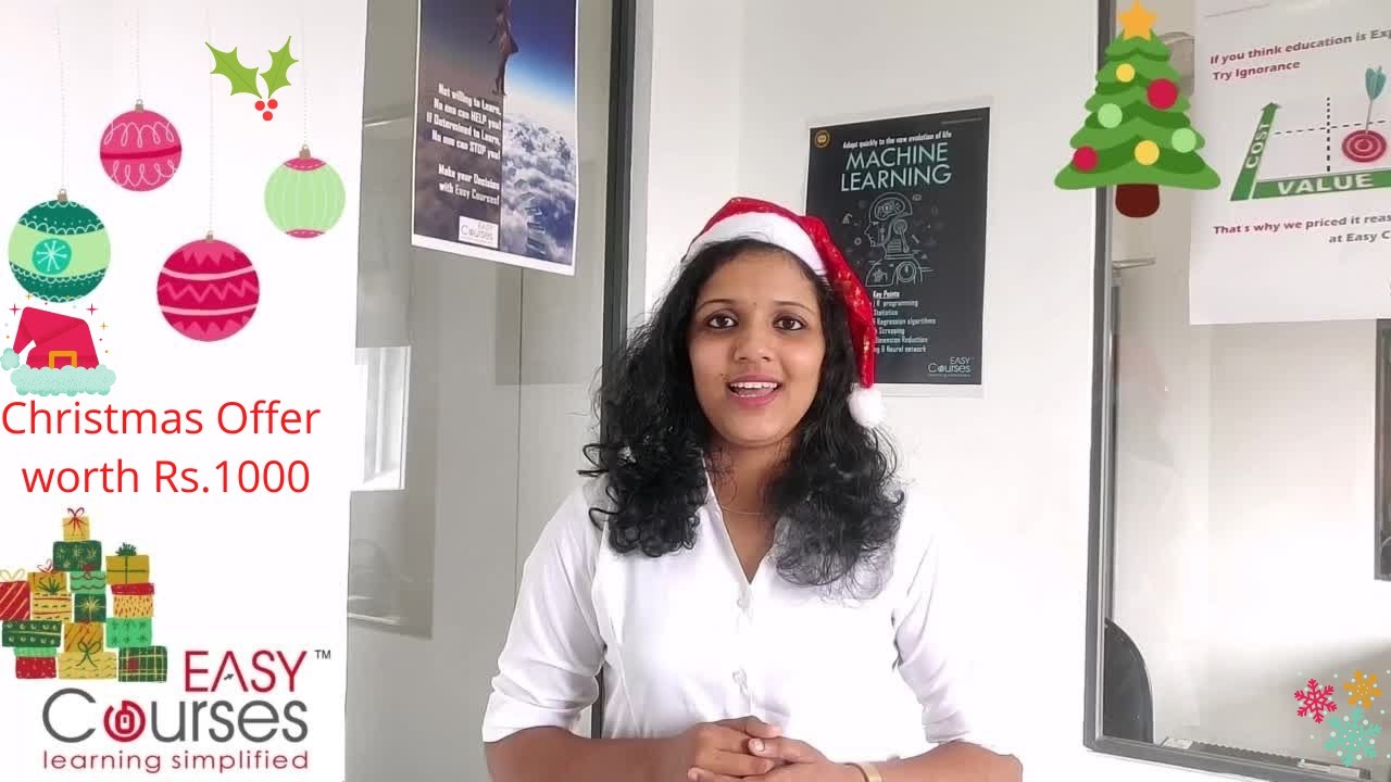 Christmas Gift from Easy Courses | Job Oriented Courses - YouTube
