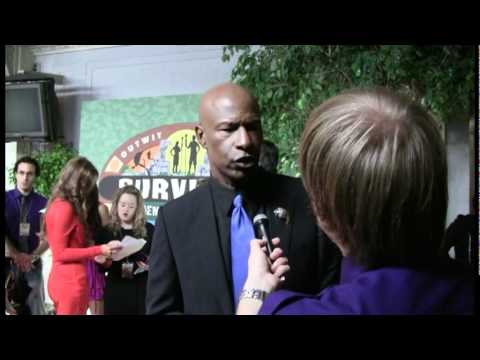 Phillip Sheppard of Survivor: Redemption Island red carpet interview ...