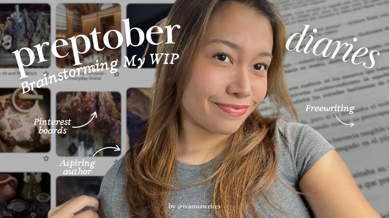 Preptober Diaries 01 | Brainstorming My WIP: NaNoWriMo Prep 📖 - YouTube