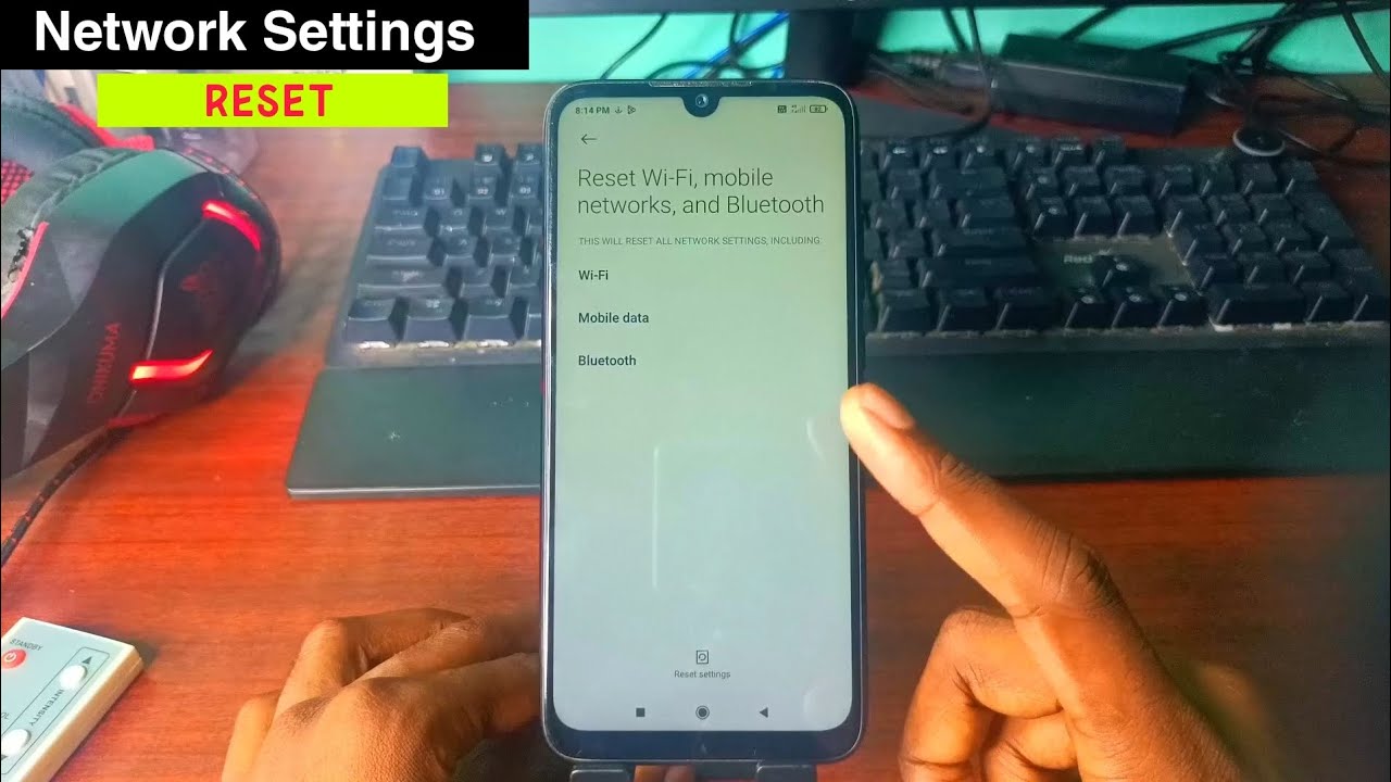 Redmi Note 7s Network settings Reset 2023 | Network Settings Reset ...