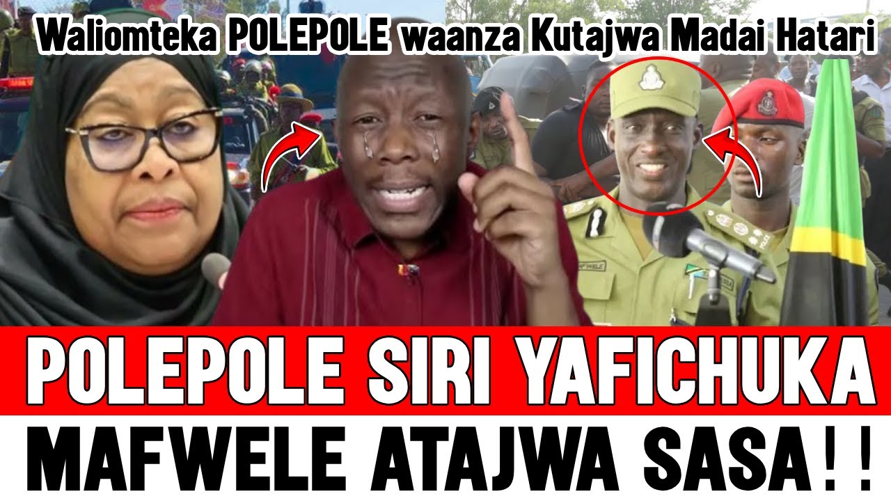 🔴Humphrey PolePole Siri Yafichuka Waliomteka, Madai Hatari Yasukumwa ...