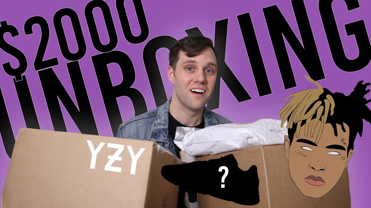 UNBOXING: XXXTENTACION MERCH & ADIDAS YEEZY!! - YouTube
