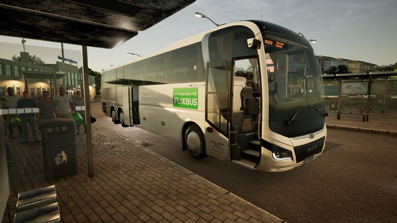 Fernbus Simulator | Usedom - Stettin - Koszalin | Gameplay - YouTube
