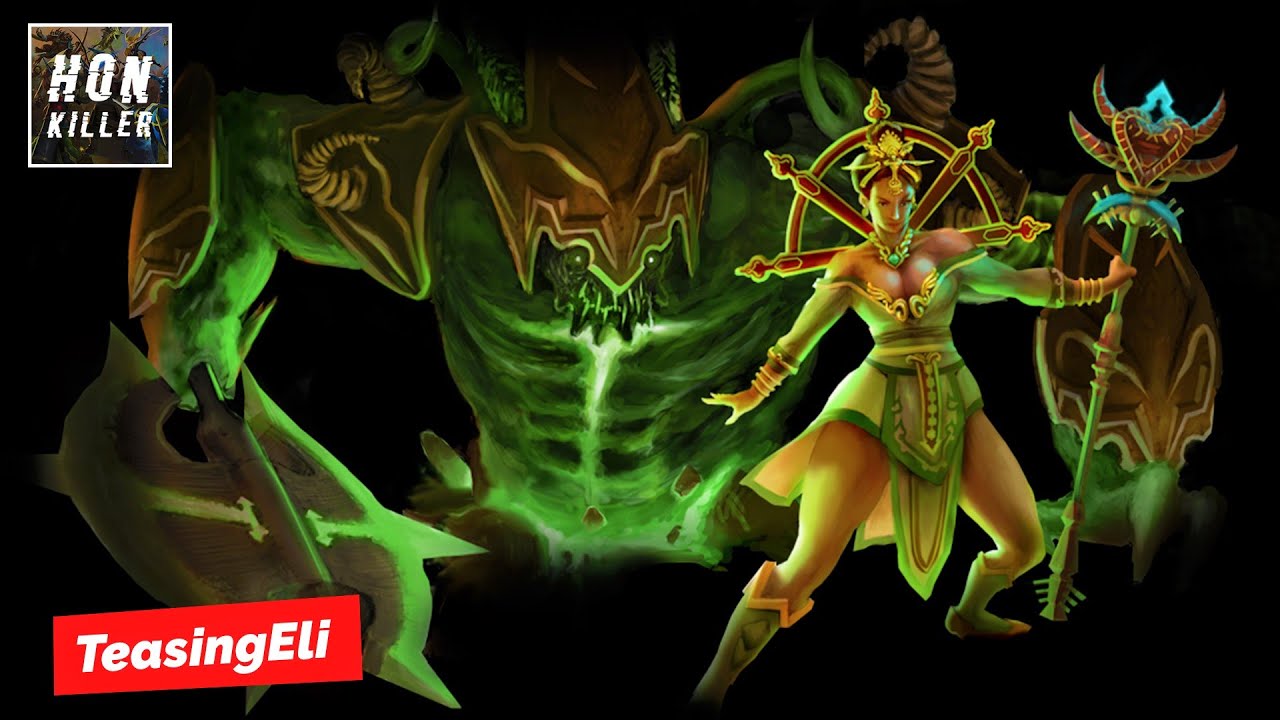 HoN Hellbringer HYPERCROWN with GRIMOIRE OF POWER - YouTube