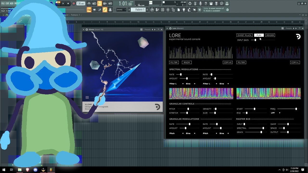 Klome Synth + Lore Plugin Review PureMagnetik VSTs - YouTube