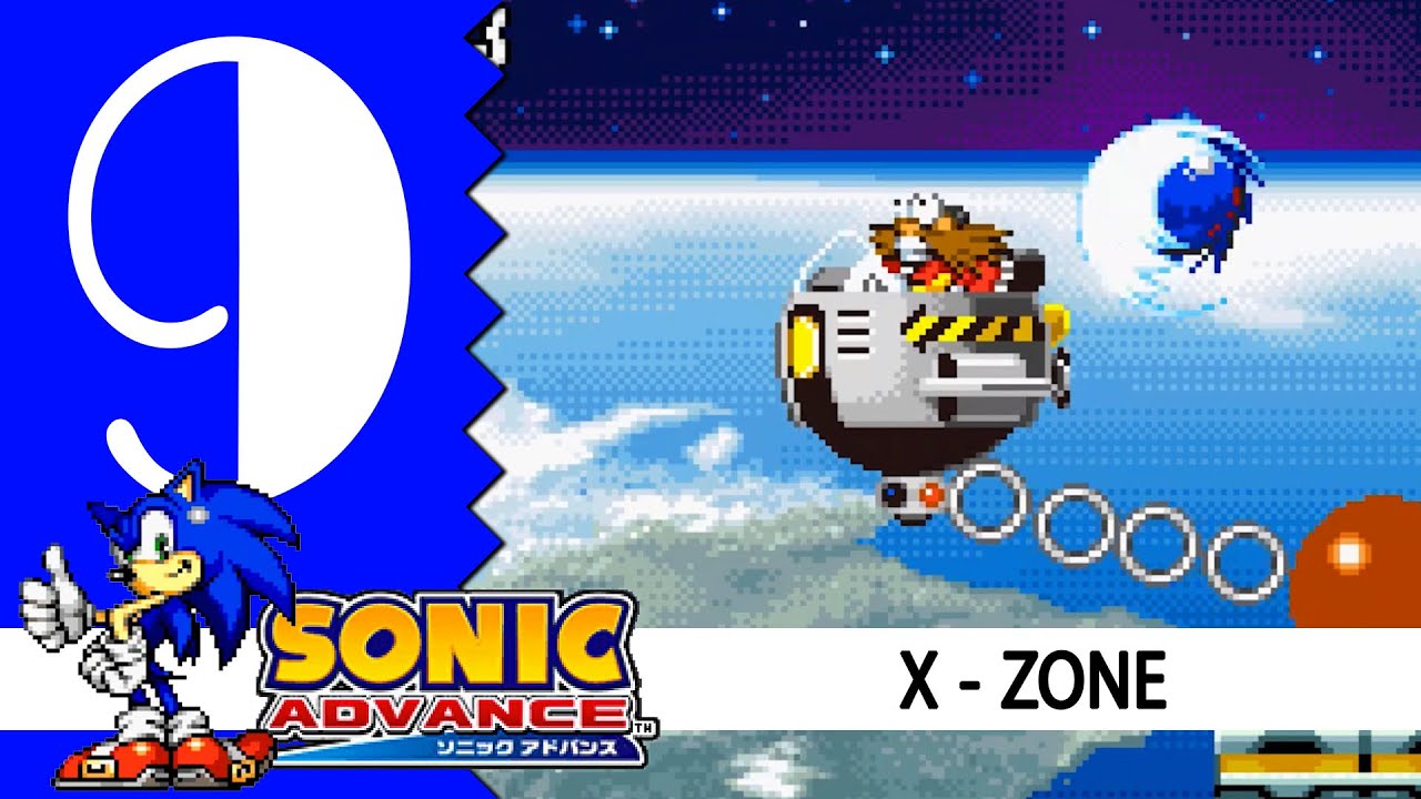 X-Zone - (GBA) SONIC ADVANCE | 🤫 First Time Playthrough + SONIC ENDING ...
