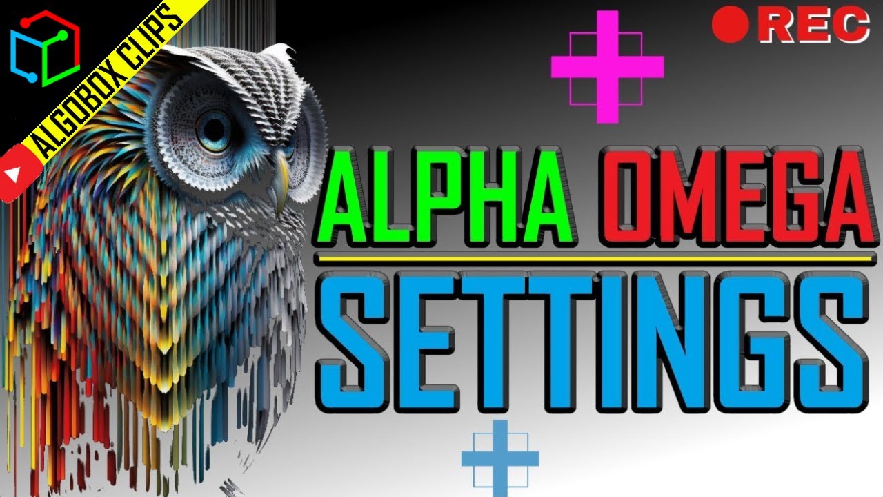 Day Trading Indicators: Alpha Omega Settings🔴ALGOBOX PRO Trading ...