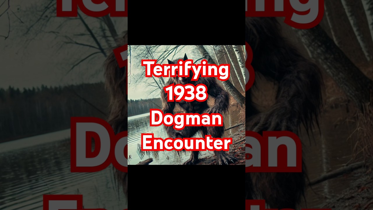 Terrifying 1938 Dogman Encounter #cryptid #dogman #horrorstories # ...