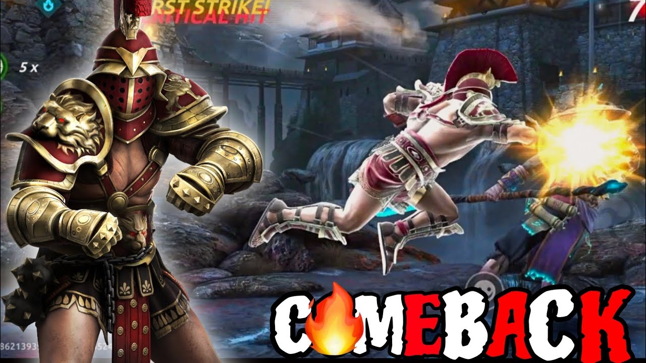 The Return Of Gladiator Clad🔥 || Shadow Fight 4 Arena - YouTube