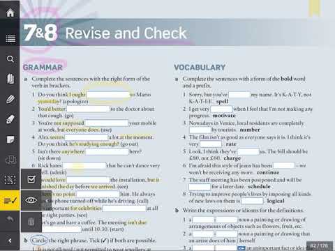 Advanced, page 82, 7&8 Revise and Check (vocabulary) - YouTube