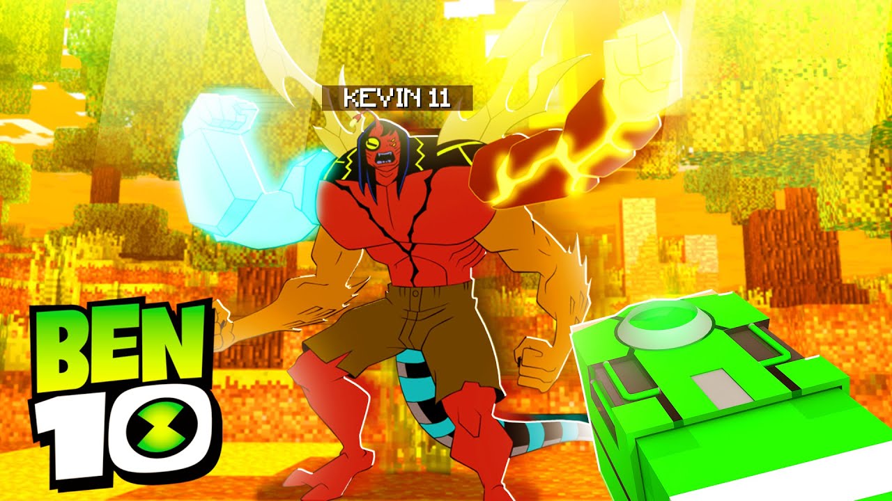 TESTANDO O PODER MÁXIMO DO KEVIN 11 NO MINECRAFT!! Ep.29 - BEN 10 ...