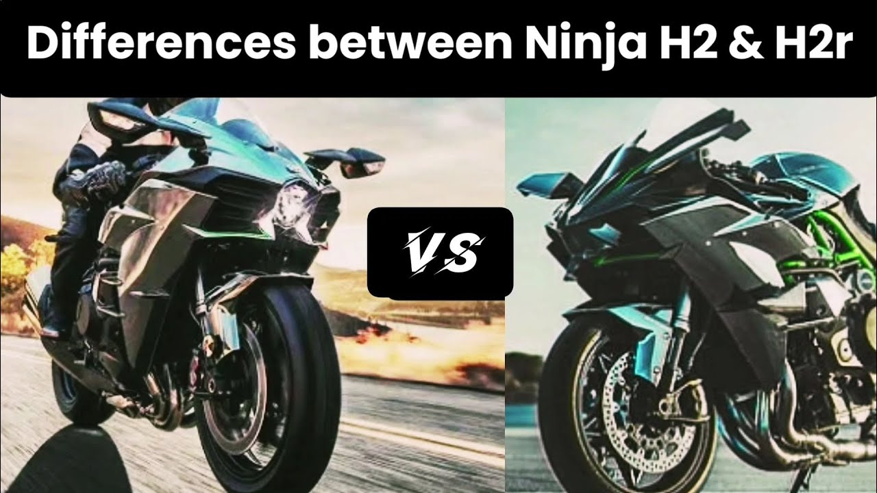 kawasaki ninja H2 vs H2r🔥 क्या फर्क है दोनों में 🤔 #kawasaki #ninja #h2 ...