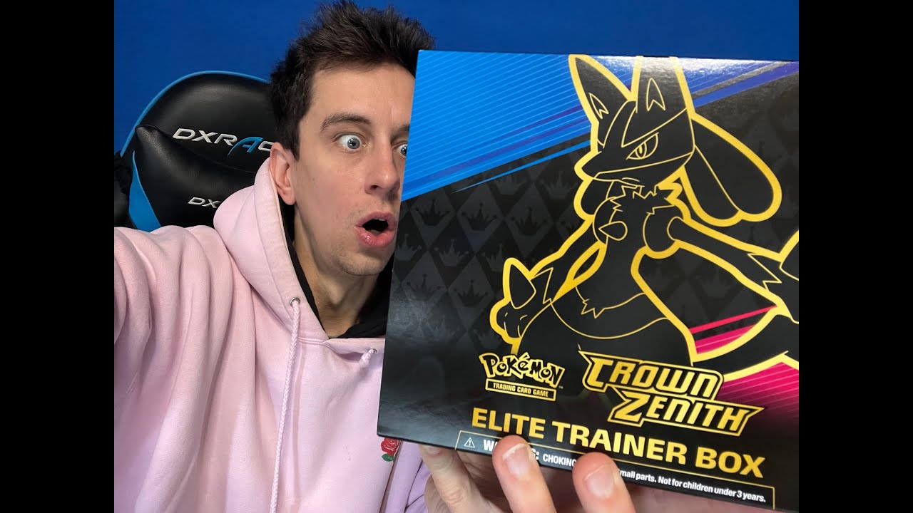 Neuvěřitelný POKEMON pull - Crown Zenith Elite Trainer Box - YouTube