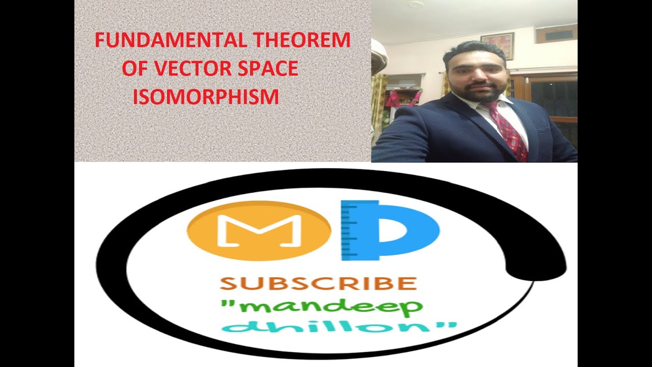 Fundamental Theorem of Vector Space homomorphism - YouTube