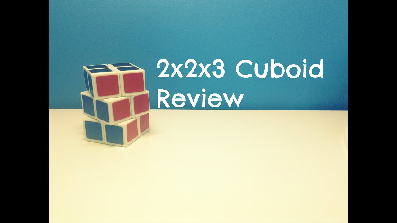 2x2x3 Cuboid Review - YouTube