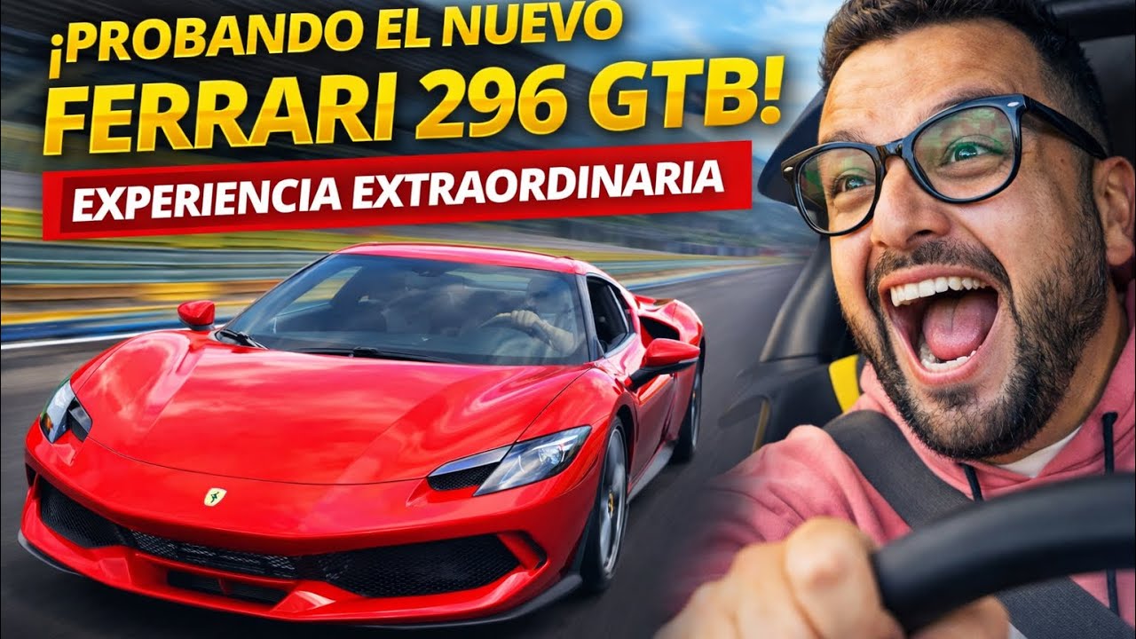 YAHUARCOCHA IBARRA VUELTA RÁPIDA en el nuevo FERRARI 296GTB #ecuador # ...