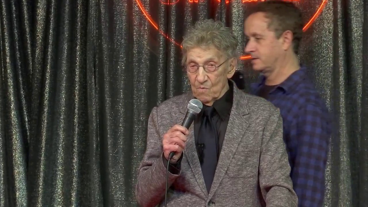 Sammy On Stage at his 90th Birthday Party at the Comedy Store in ...