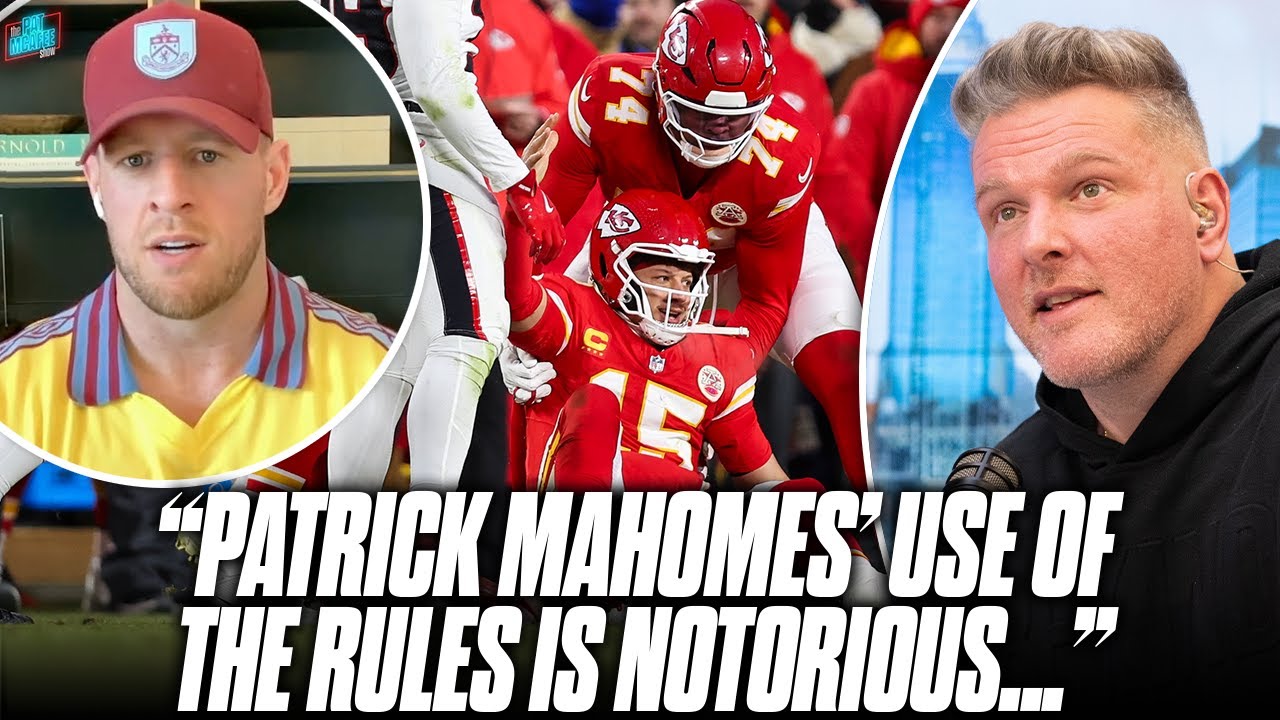"Patrick Mahomes Is Notorious For How He Uses The Rules" -JJ Watt | Pat ...