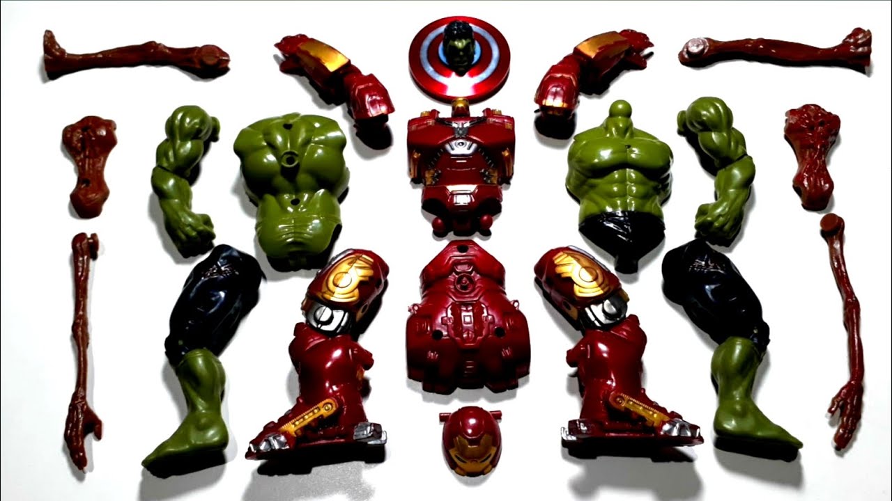UNBOXING AVENGERS! Hulk Smash Vs Sirenhead Vs Hulk Buster - YouTube