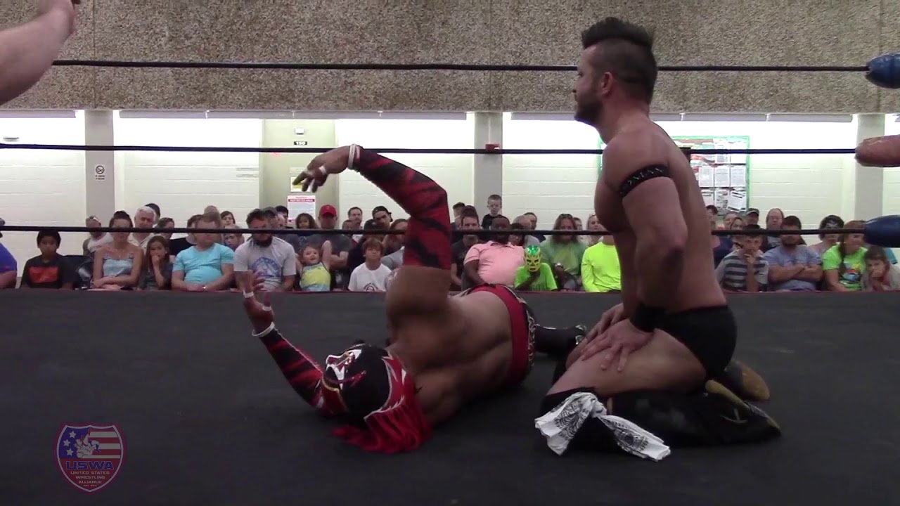 USWA: United We Stand Kameron Kade vs Rey Fury 7-15-2017 - YouTube