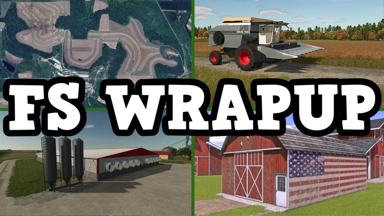 MASSIVE Wisconsin Map, Gleaner Series Harvesters, PLUS Iowa Plains View ...