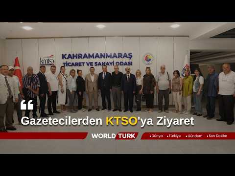 🔴 Gazetecilerden KTSO'ya Ziyaret! Başkan Mustafa Buluntu Kahramanmaraş'ın Gücünü Anlattı 📍 #haber