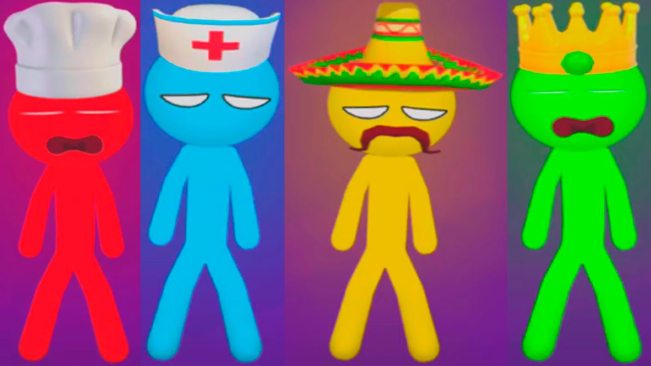 THE STICKMAN MINI GAMES BATTLES new games STICKMAN PARTY android game ...