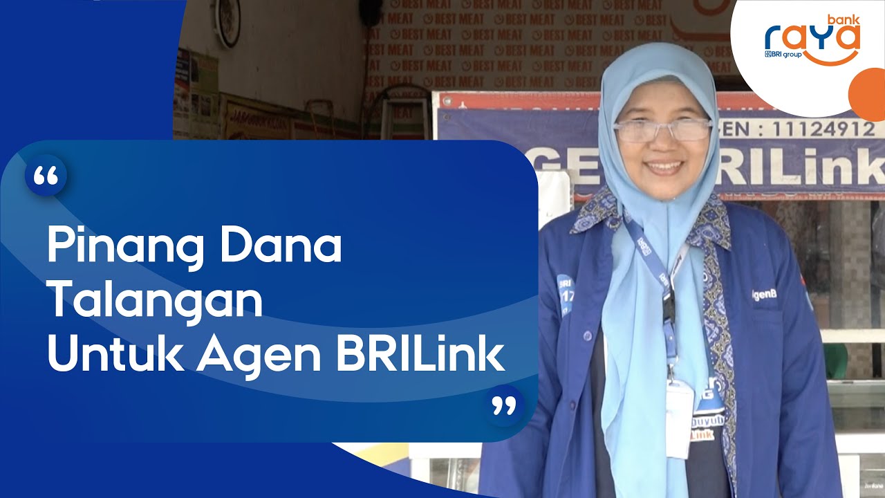 Pinang Dana Talangan Bank Raya - Agen BRILink - YouTube