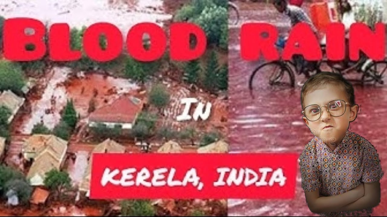 What is Blood Rain in Nepali? Red Rain of Kerala, Mysterious Rain in ...