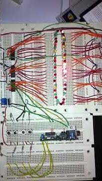 Sequencing LEDs controlled by Basic Stamp 2 - YouTube