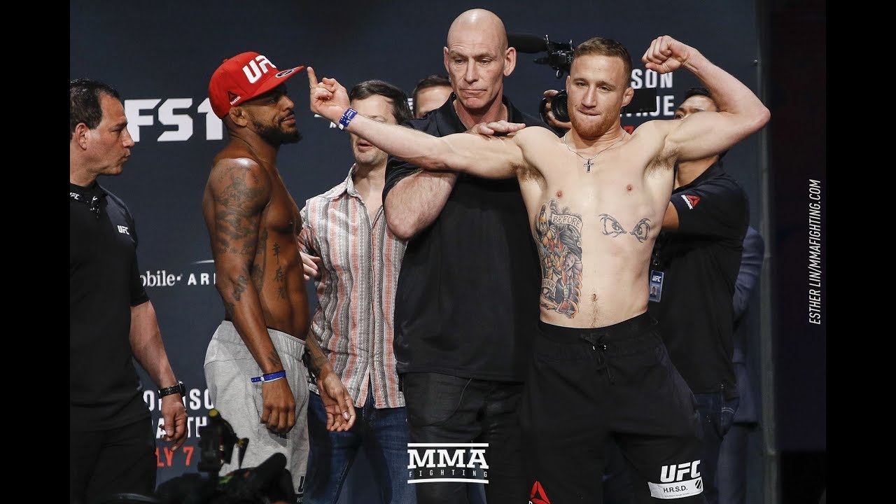 TUF 25 Finale (Ceremonial) Weigh-In Highlights - MMA Fighting - YouTube
