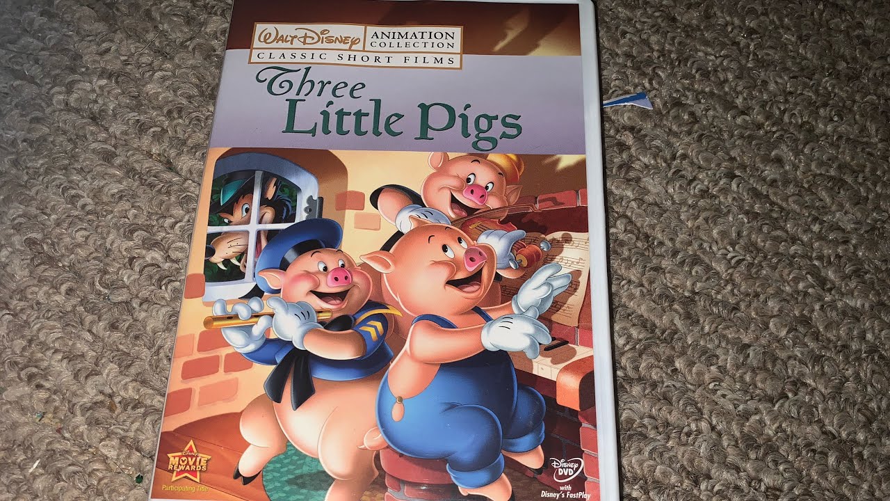 Disney The little pigs Dvd Un Boxing - YouTube