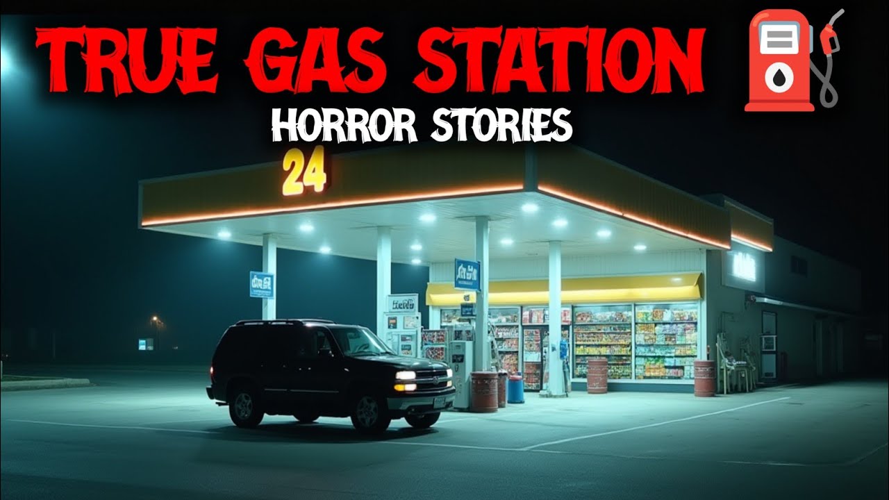 9 TRUE Gas Station Horror Story For Sleep | "Trapped at Midnight: Scary ...