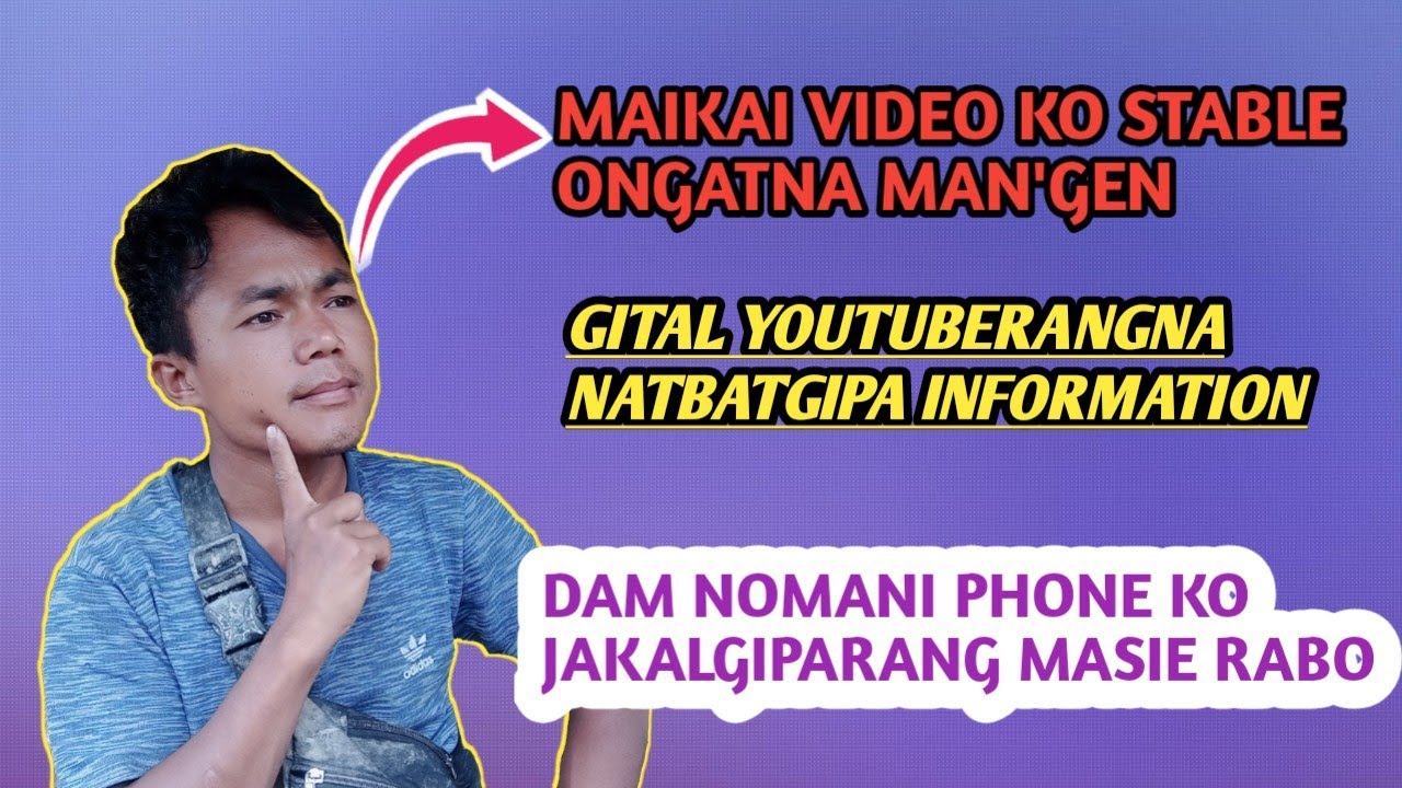 Maikai Video Ko Stable Ongatgen || Garo Tech || Angkur Marak - YouTube