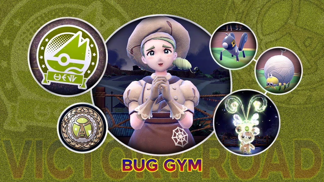 Bug Gym // Cortondo Gym // Katy // Victory Road // Treasure Hunt - YouTube