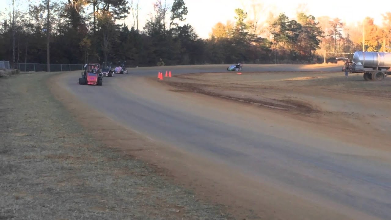 Albemarle Speedway Champ Kart Race 11-15-14 - YouTube