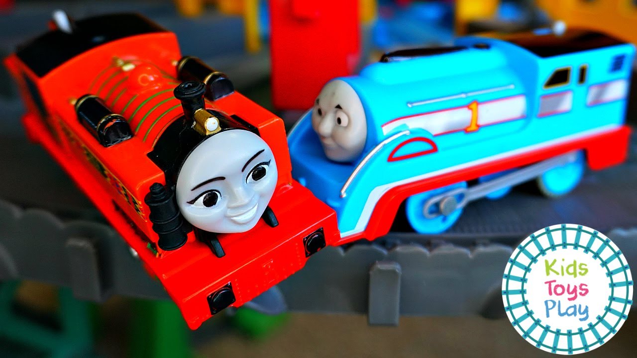 Thomas the Train Trackmaster World's Strongest Engine Compilation - YouTube