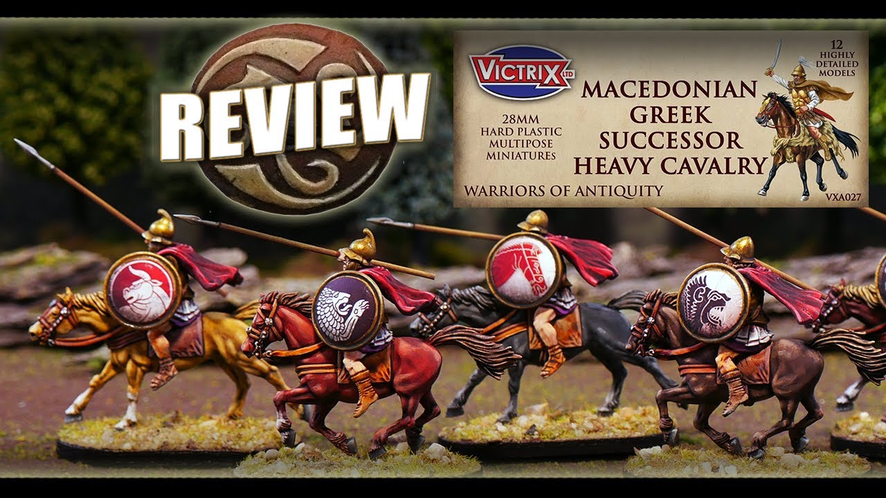 Macedonian Successor Cavalry from Victrix - A Review - YouTube